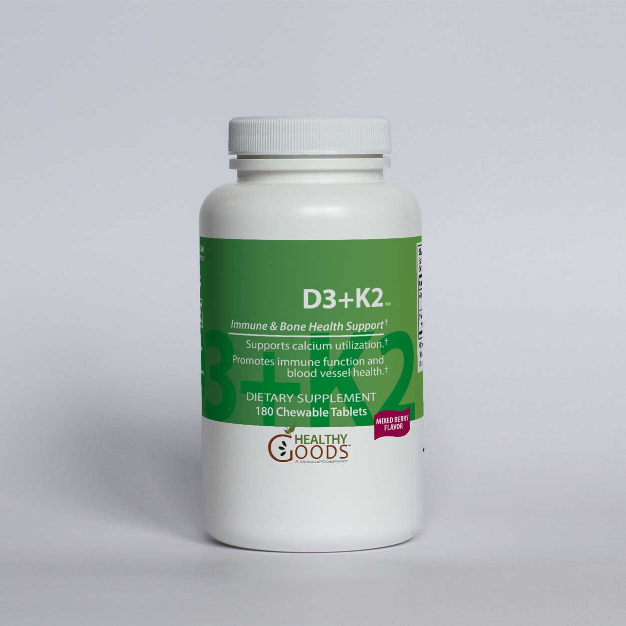 D3-K2 (180 tablets) – Healthy Goods