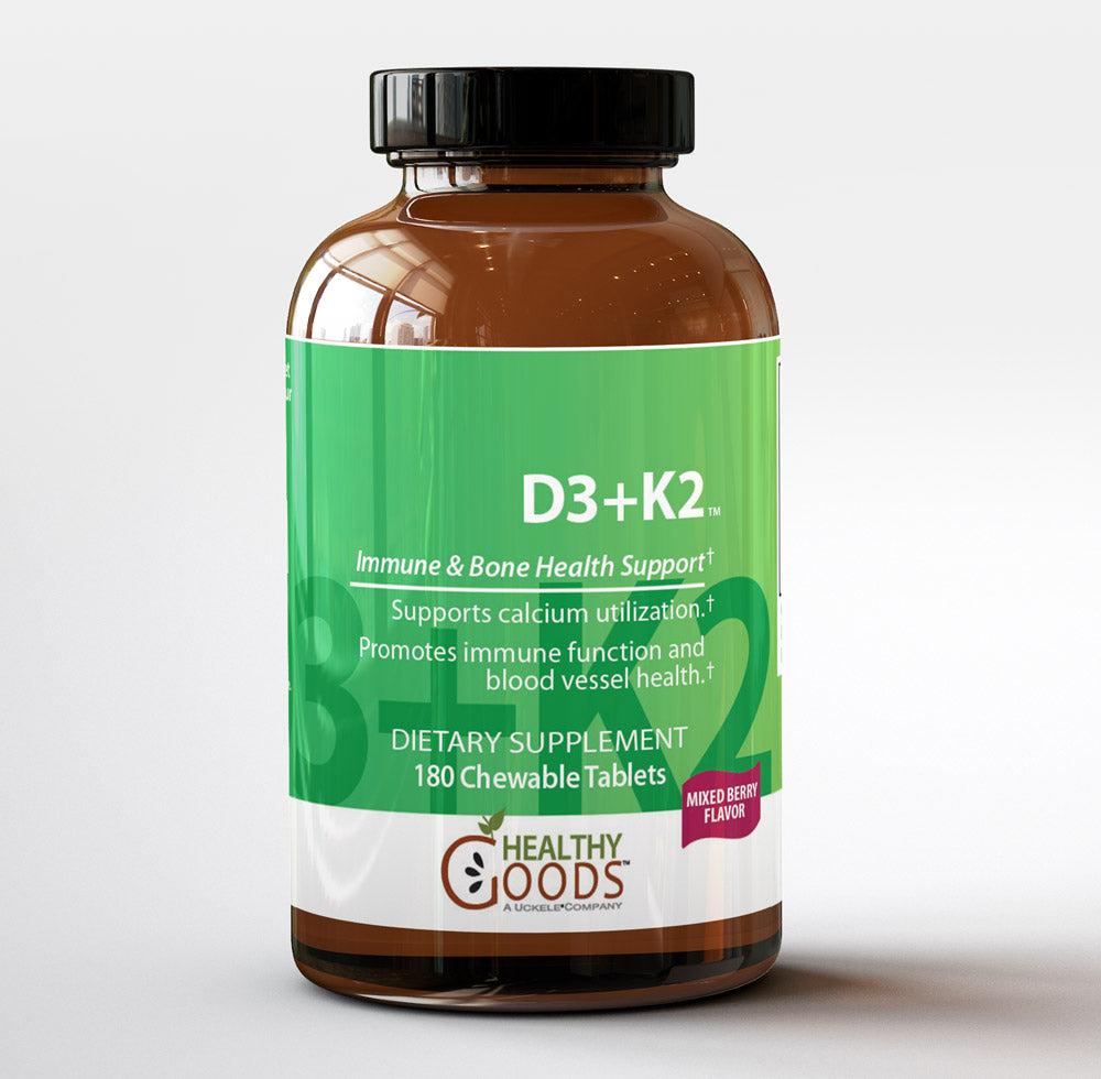 D3-K2 (180 tablets) – Healthy Goods